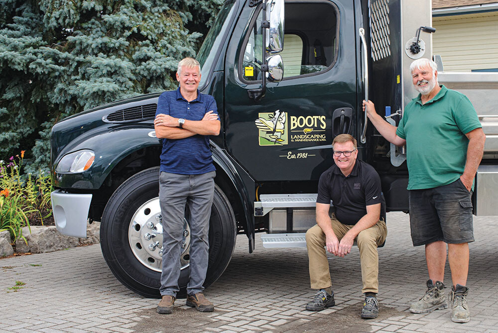 Passing the torch - Boot’s Landscaping & Maintenance Ltd.