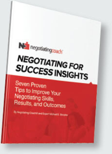 Negotiate your way to success